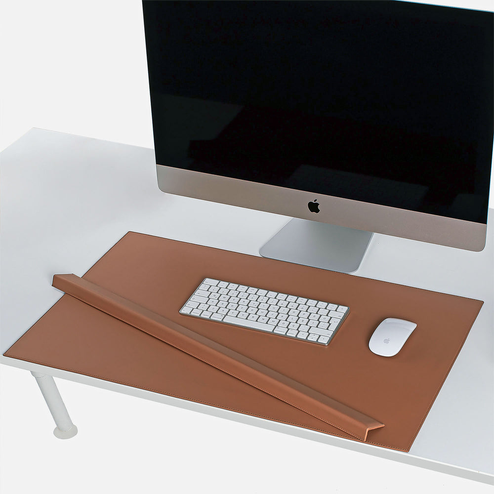 Leather Desk Pad with Edge Protector - Sycamotre Custom – SycamotreCustom